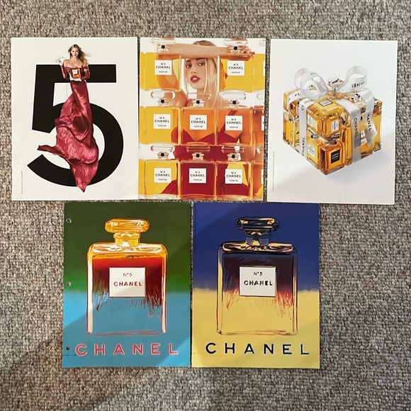 CHANEL | Art | Set Of 5 Chanel Artmagazine Pages | Poshmark